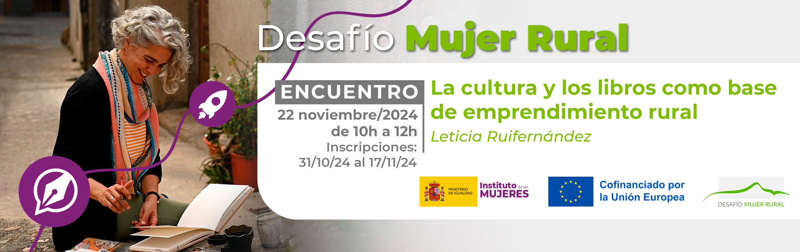 Encuentro Desafío Mujer Rural: “La cultura y los libros como base de ...
